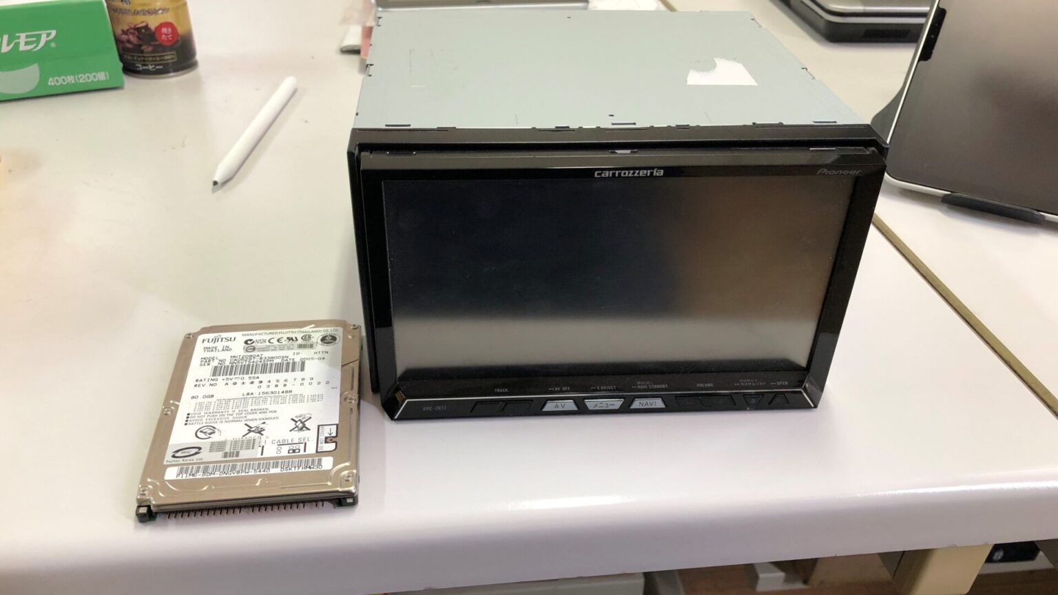 サイバーナビ AVIC-ZH77 HDD交換 1 | がれしんブログ